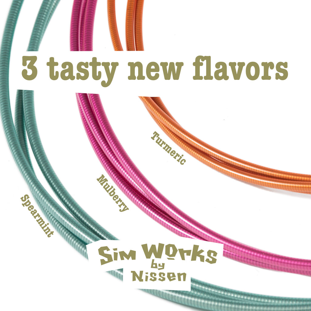 3 tasty new flavors: Nissen Stainless Outer Cable. | SimWorks